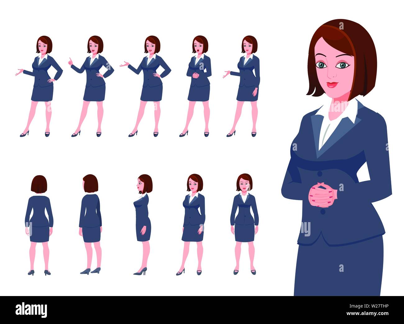Character model sheet Stock Vector Images - Alamy Character model sheet Stock Vector Images - Alamy
