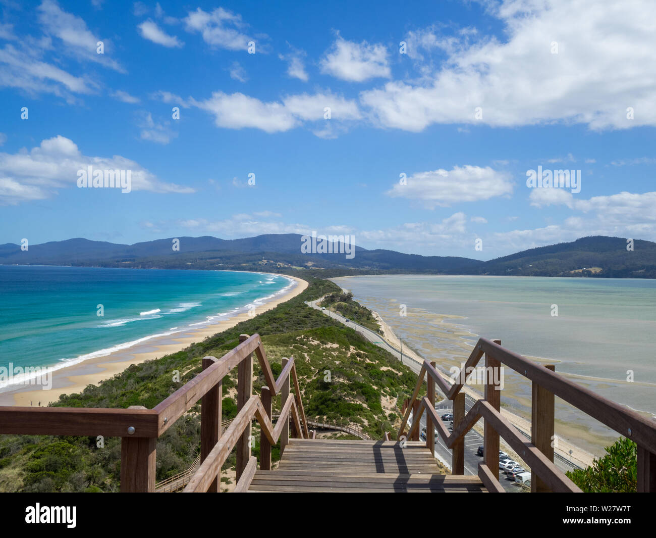 The neck, Bruny Island, Tasmania Stock Photo - Alamy