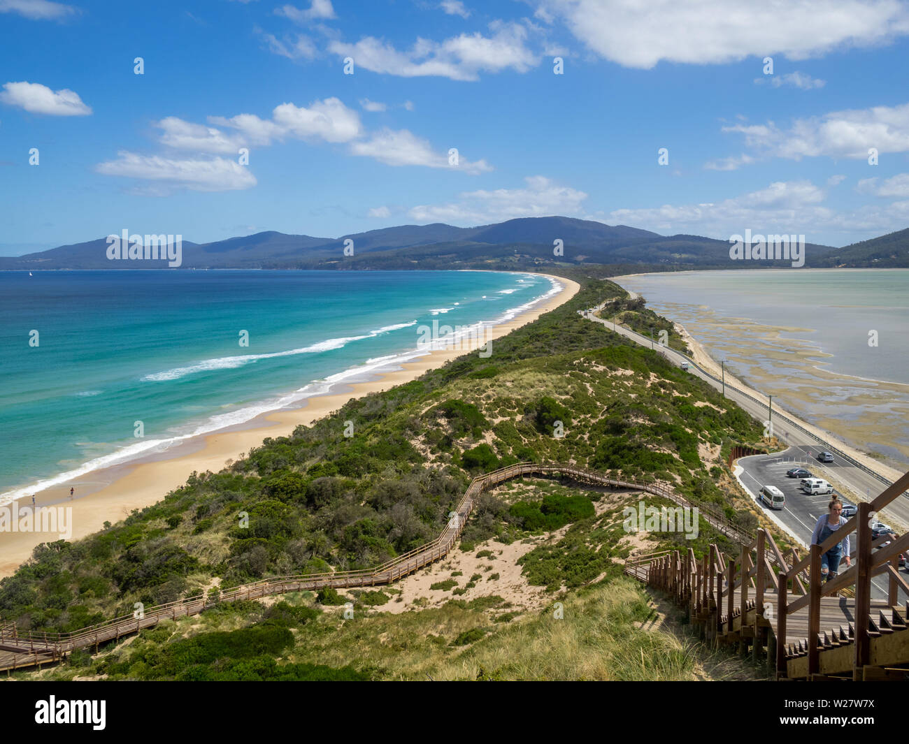 The neck, Bruny Island, Tasmania Stock Photo - Alamy
