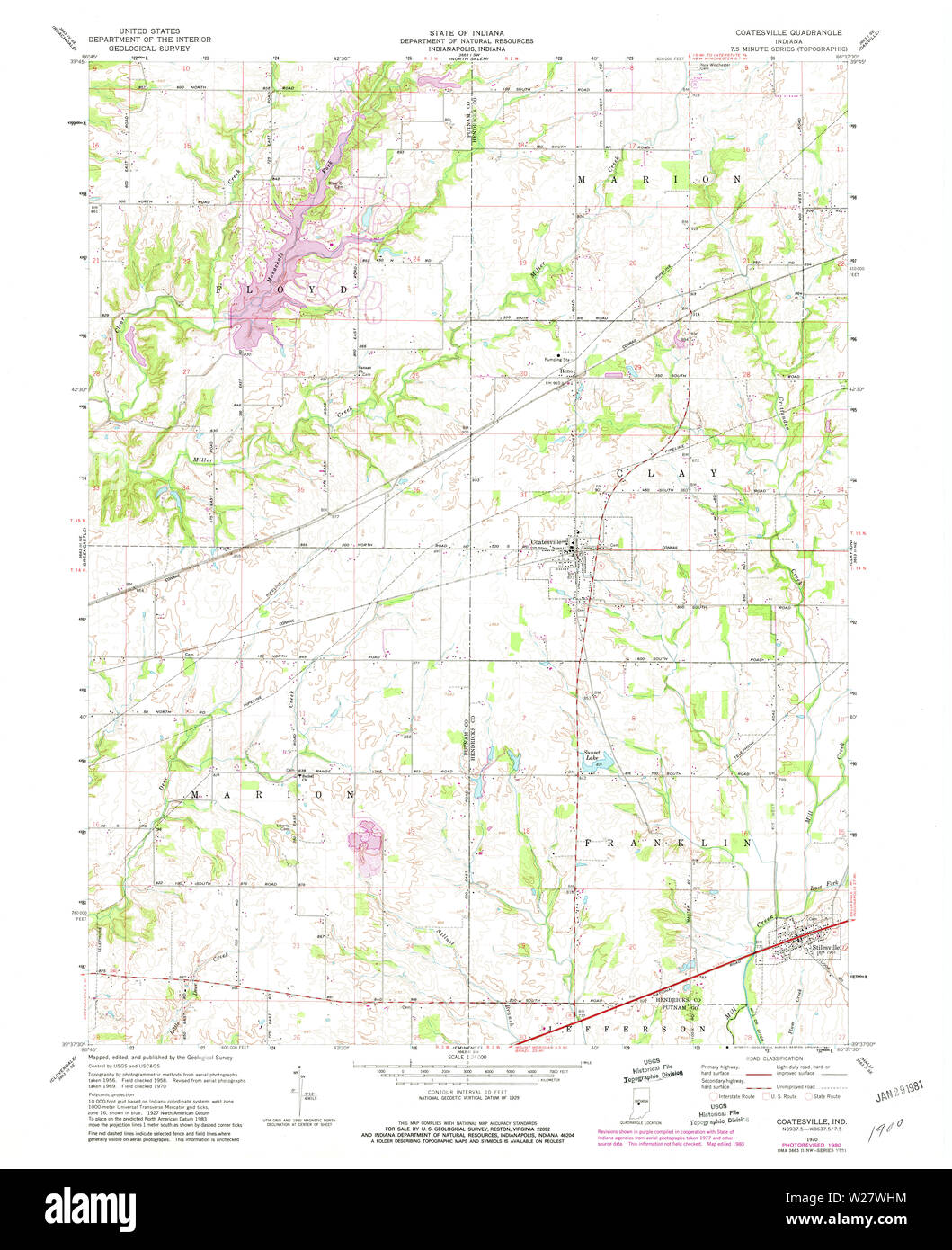Map of coatesville hi-res stock photography and images - Alamy