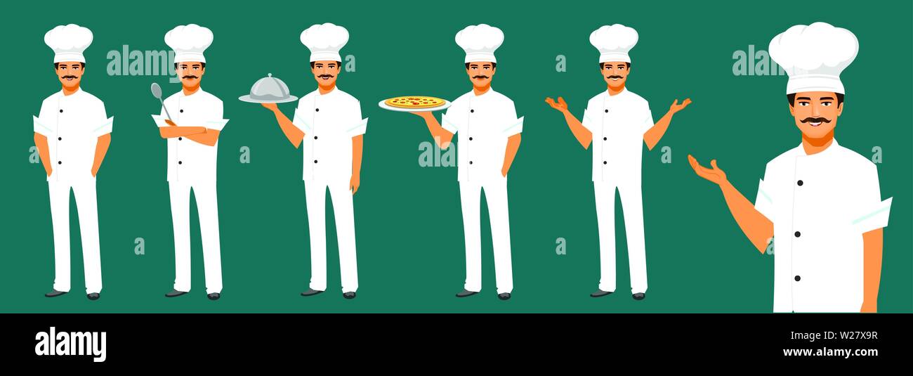 Chef character model sheet hi-res stock photography and images - Alamy