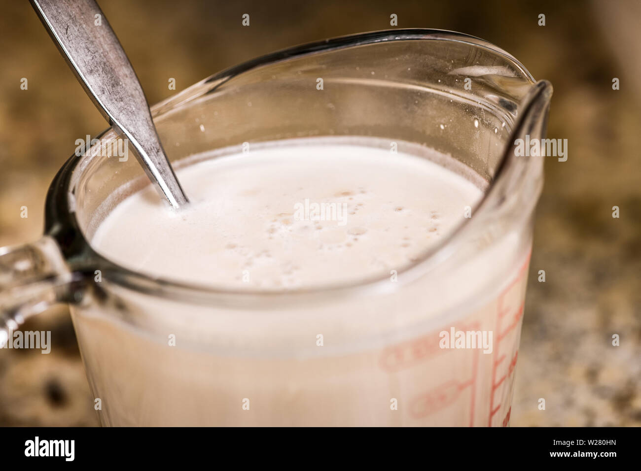 Bread yeast measuring cup hi-res stock photography and images - Alamy