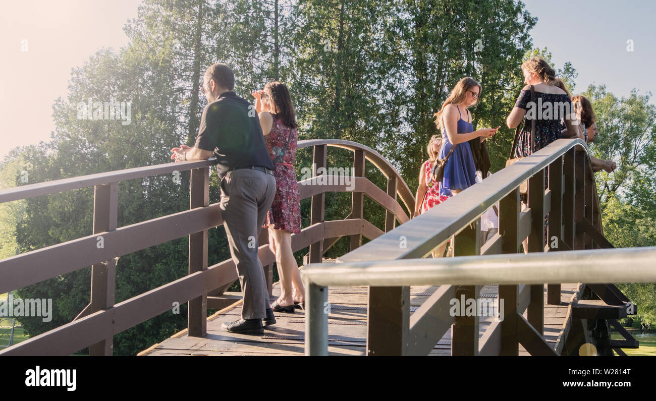 Females enjoying the weather hi-res stock photography and images - Alamy