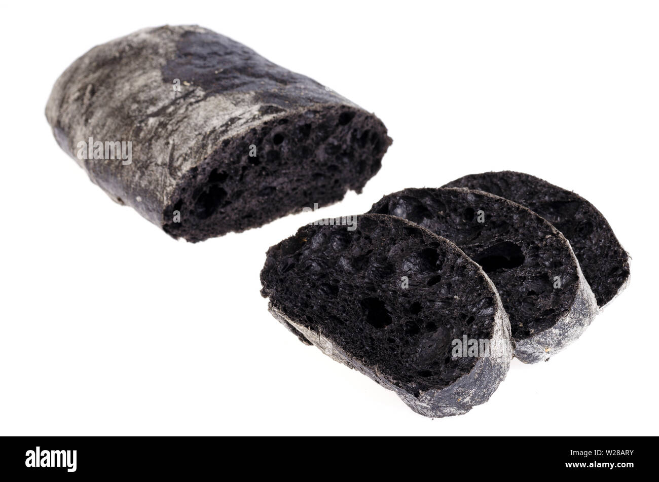 Black homemade bread Cut Out Stock Images & Pictures - Alamy