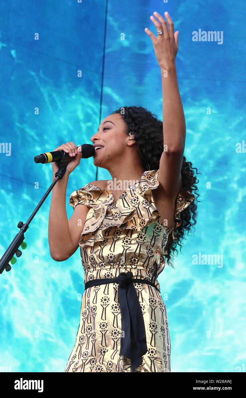 Corinne Bailey Rae performs on Day Two of British Summertime at Hyde ...