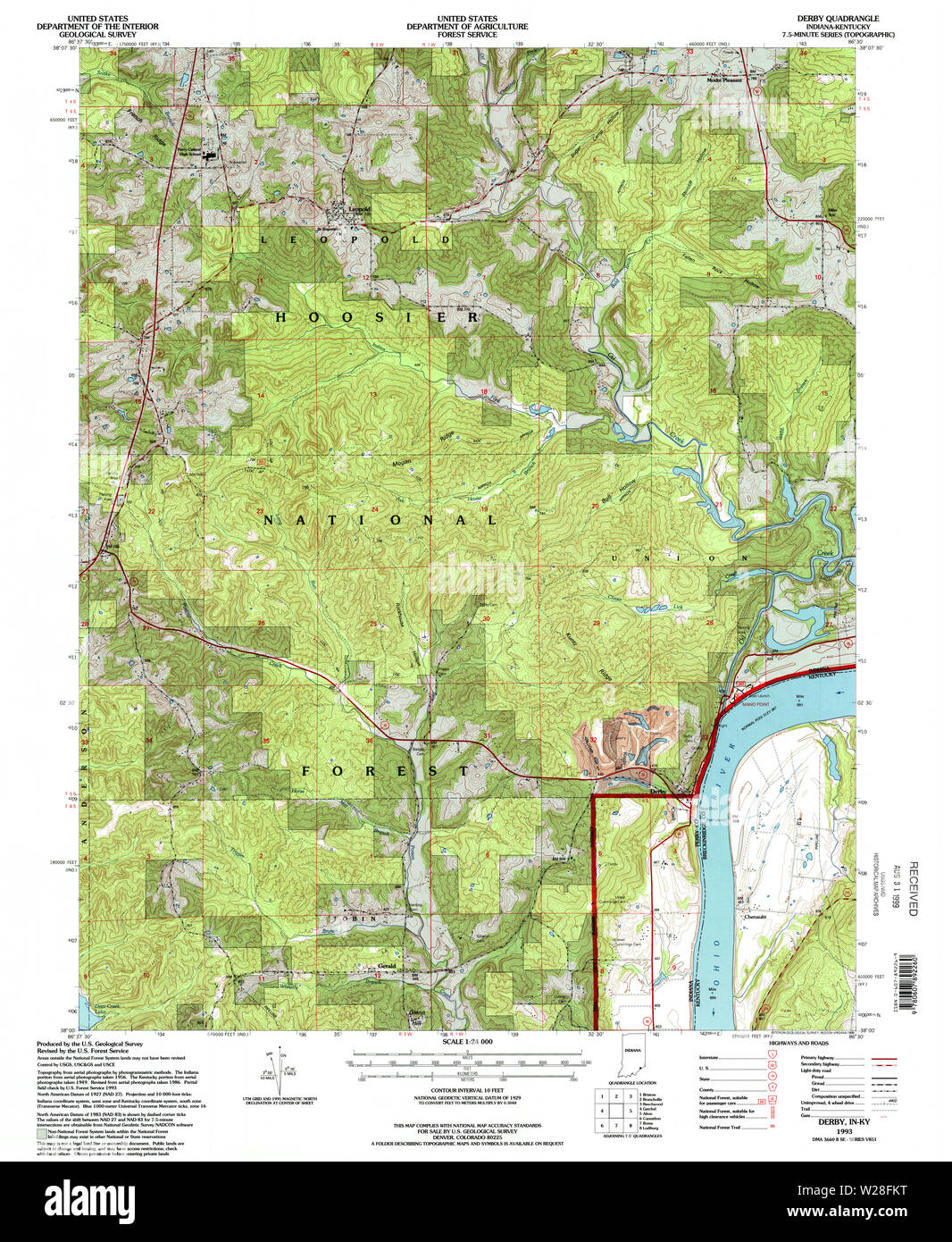 Derby map Cut Out Stock Images & Pictures - Alamy