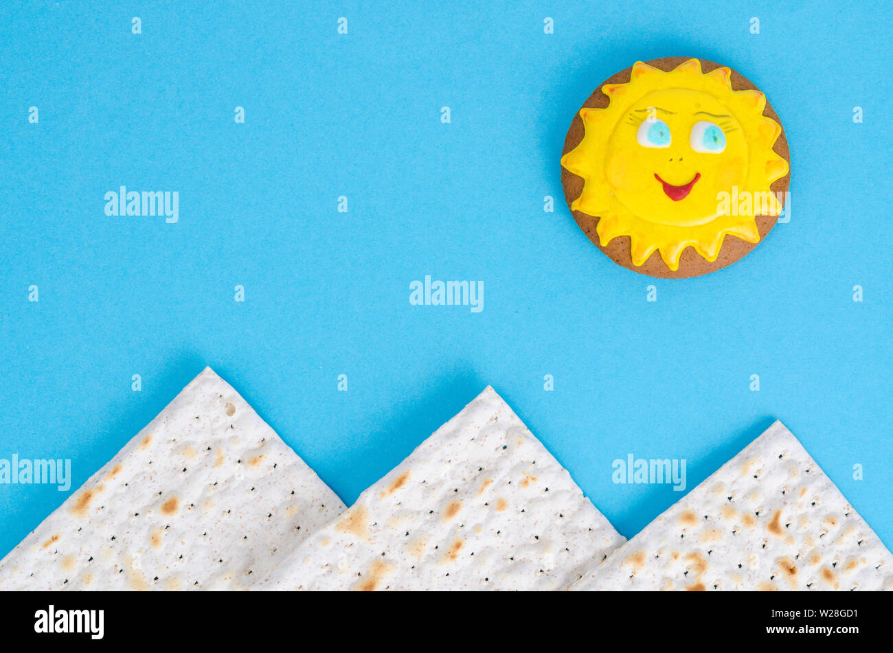 Blue food card bread hi-res stock photography and images - Alamy