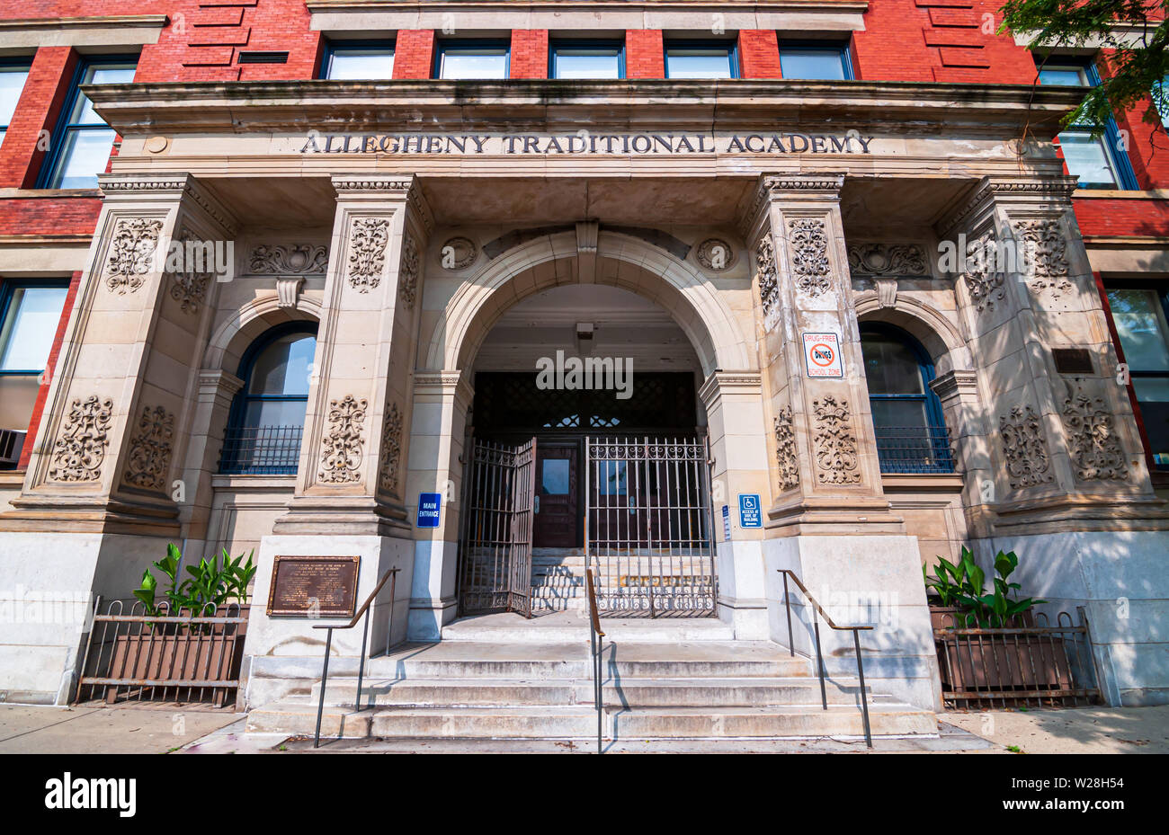 Allegheny Traditional Academy, a Pittsburgh public school on the north ...