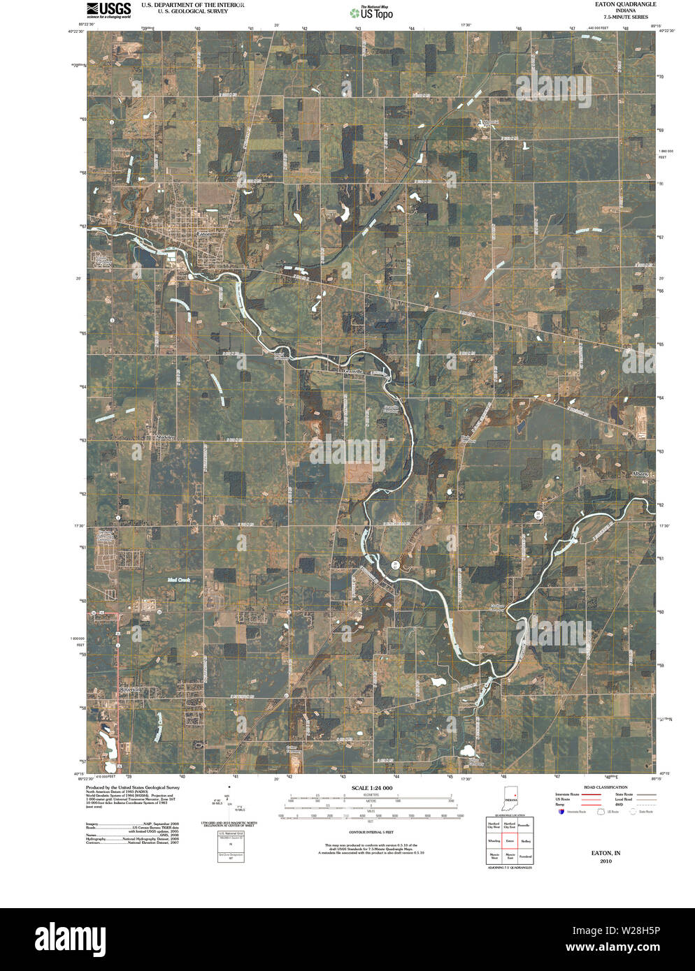 Map of eaton Cut Out Stock Images & Pictures - Alamy