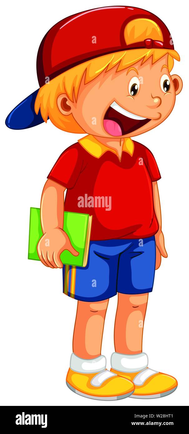 A cute boy character illustration Stock Vector Image & Art - Alamy