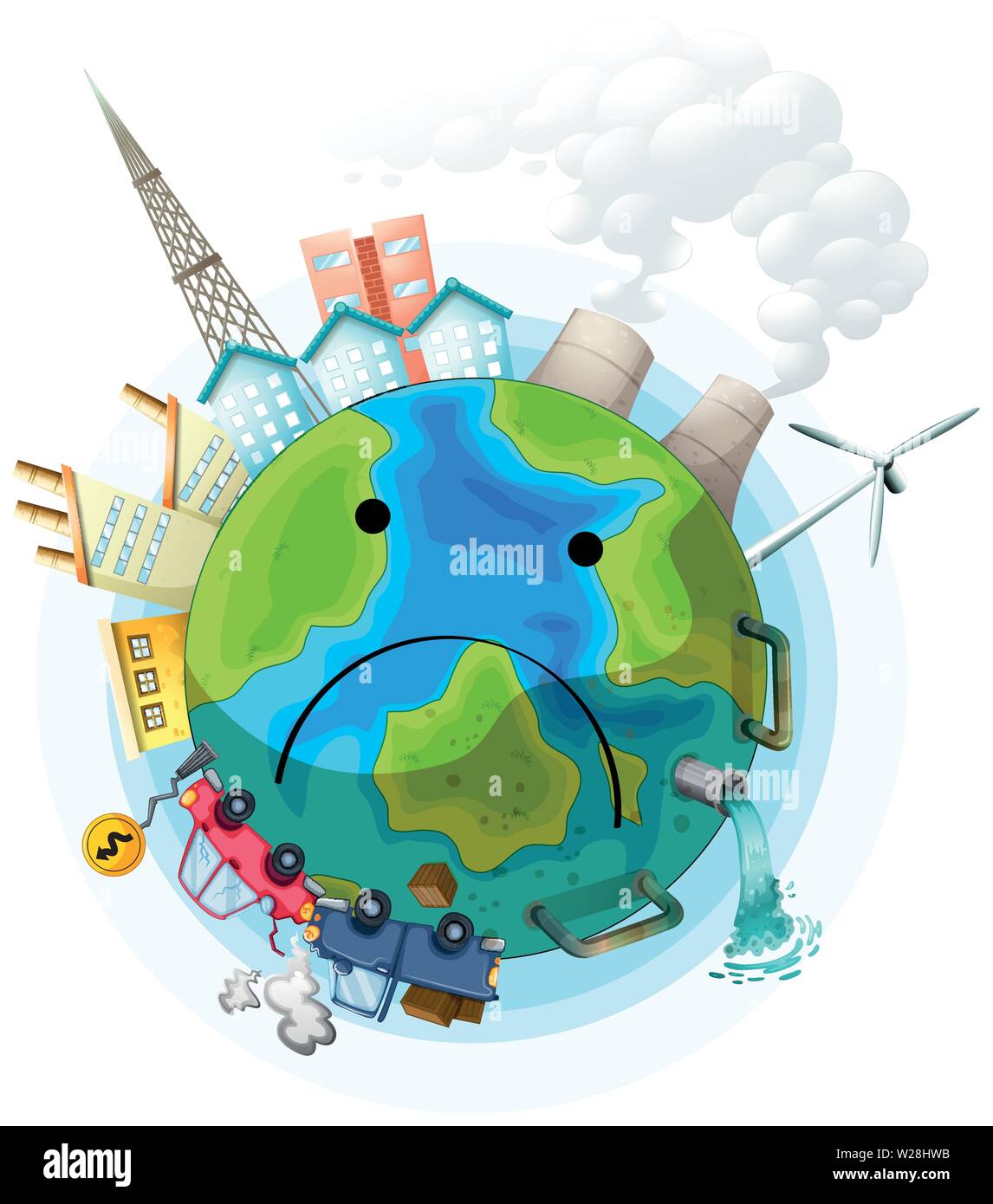 Polluted Earth Pictures