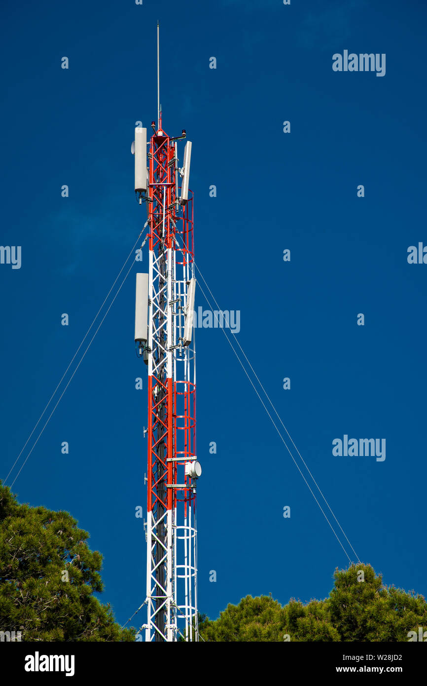 Telecommunications equipment - directional mobile phone antenna dishes ...