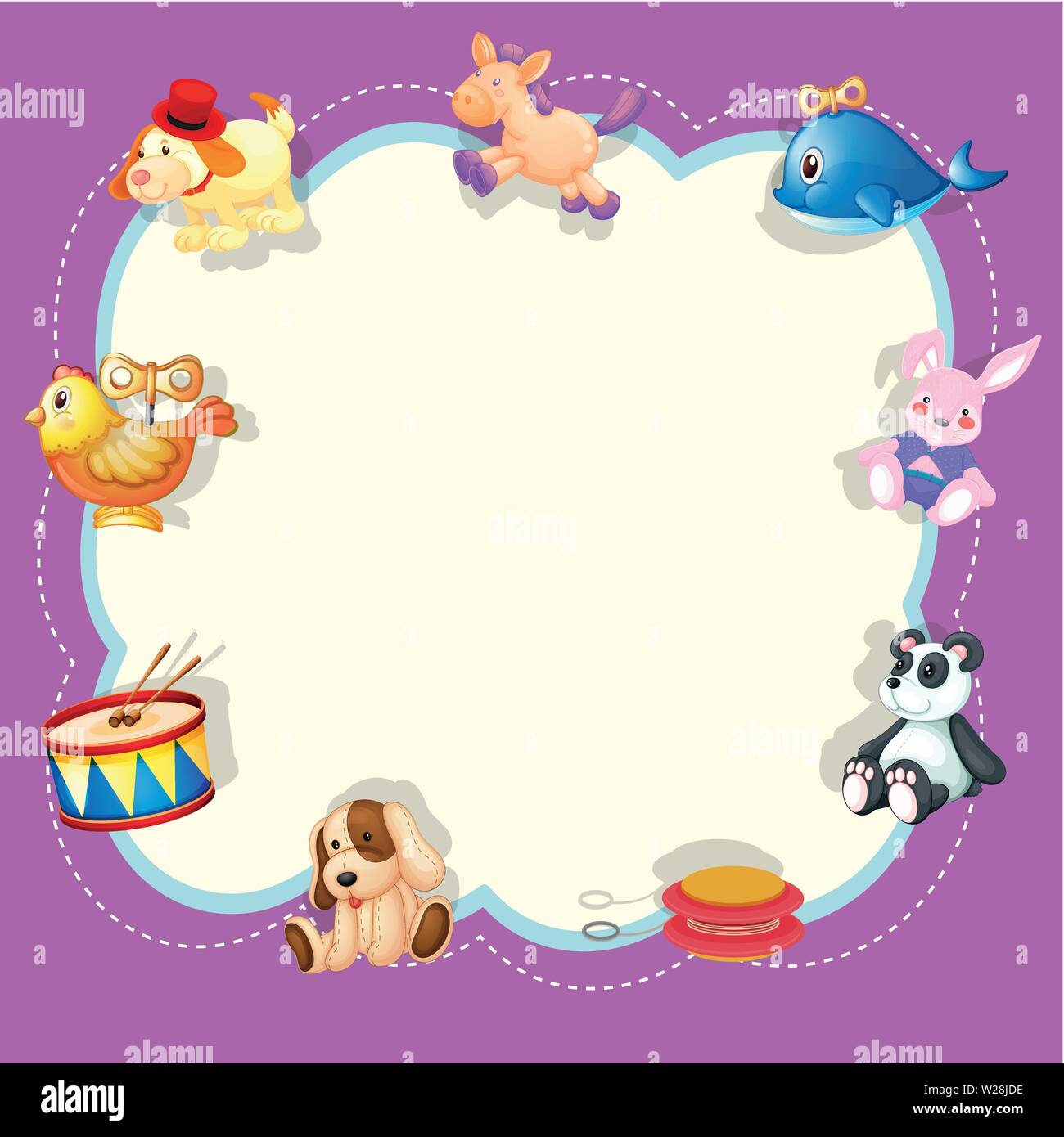 Document toys Stock Vector Images - Alamy