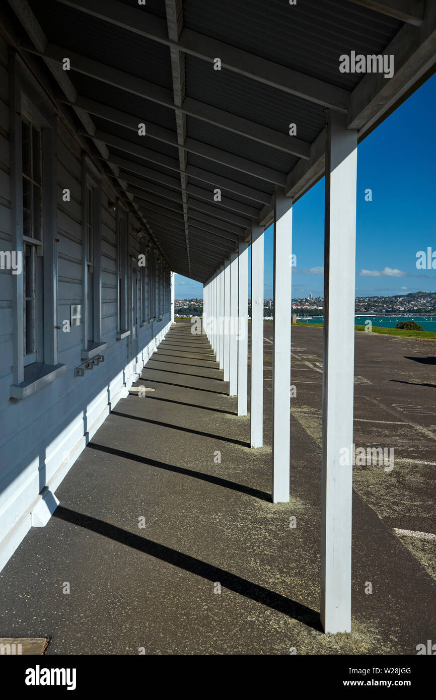 Historic 1885 military barracks, North Head Historic Reserve, Devonport ...