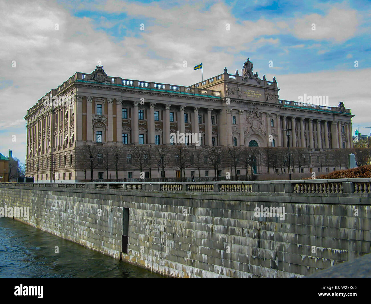 Stockholm’s Parliament House opened in 1905 and is the seat of the ...