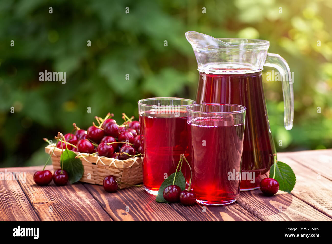 Cherry juice hi-res stock photography and images - Alamy