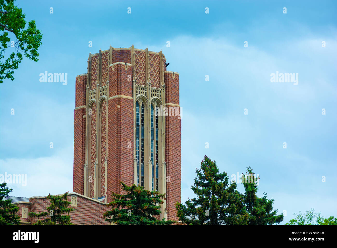 University of Denver campus in Denver, Colorado during the day Stock ...