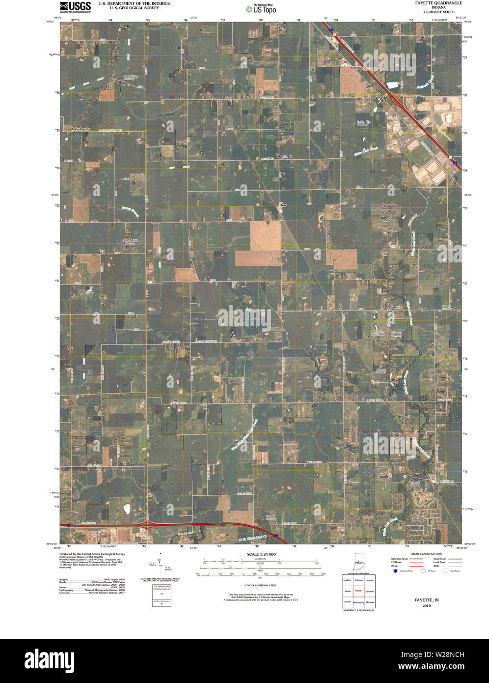 Fayette Map High Resolution Stock Photography and Images - Alamy