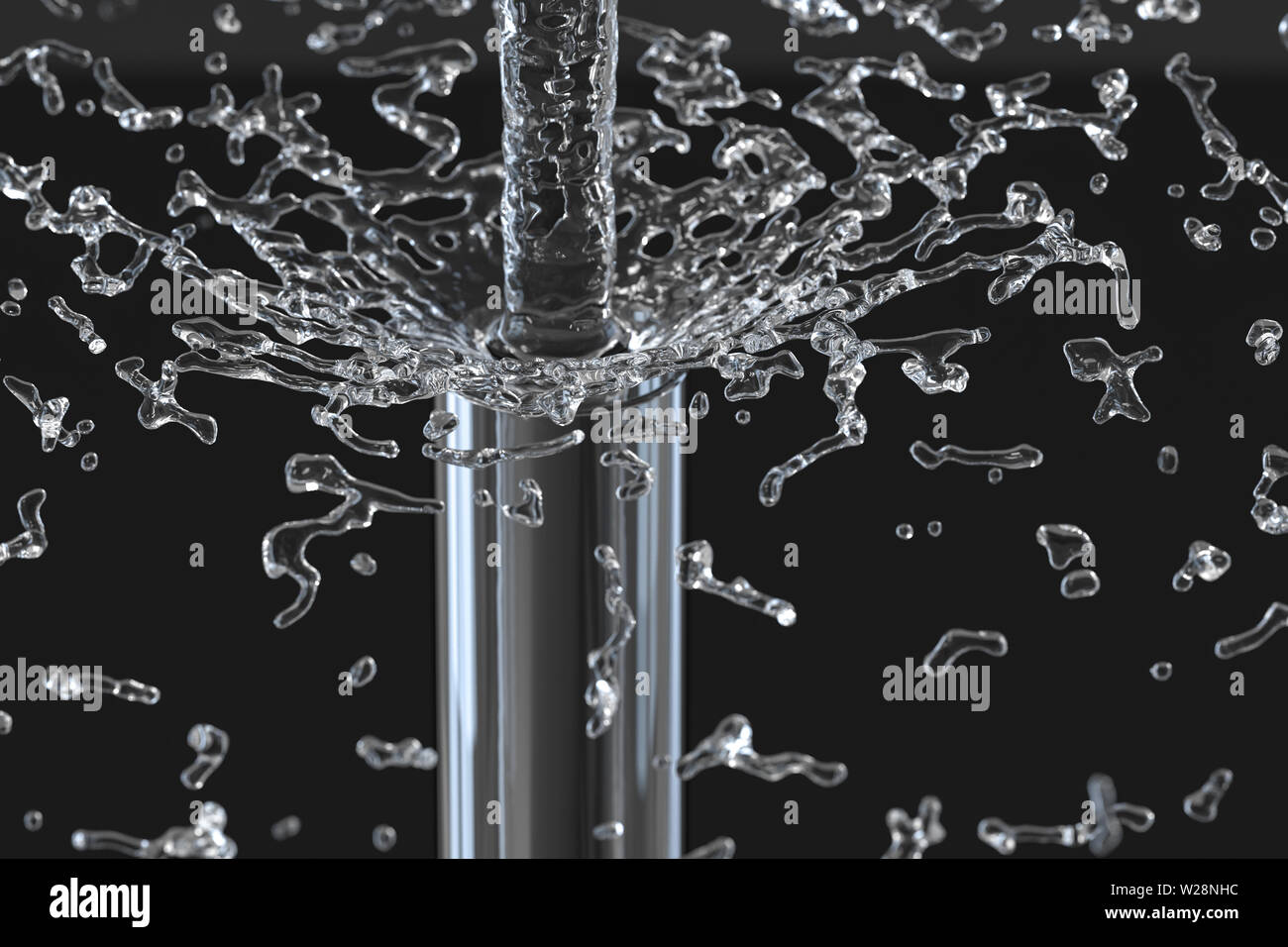 Chemical test tube splashing hi-res stock photography and images - Alamy