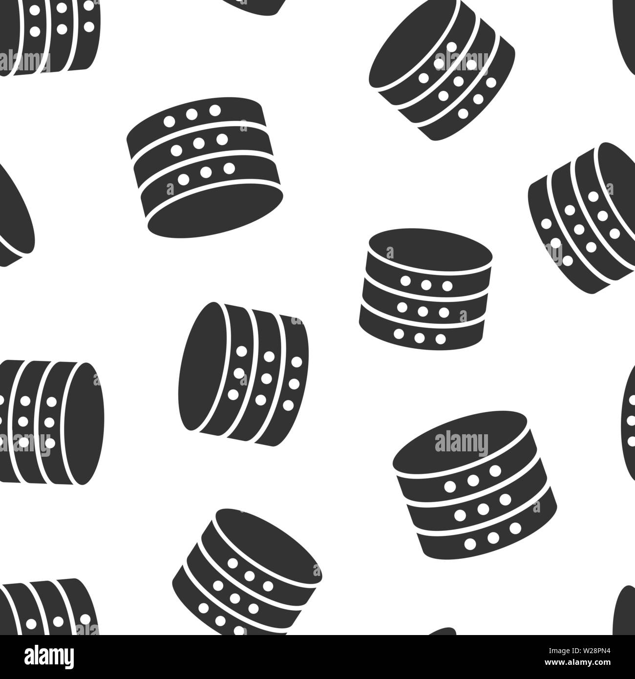 Data center icon seamless pattern background. Server vector ...