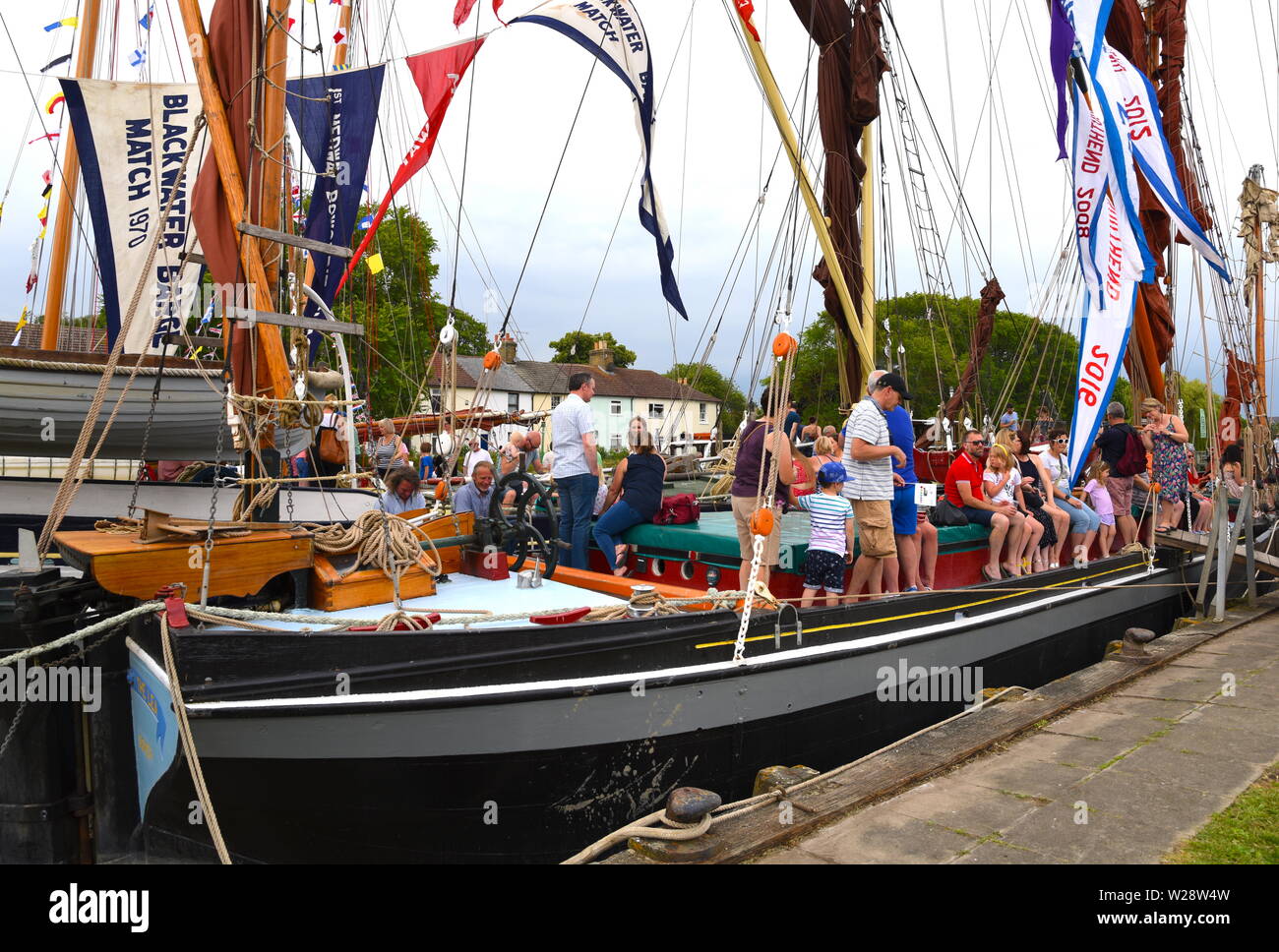 Thames barge matches hi-res stock photography and images - Alamy