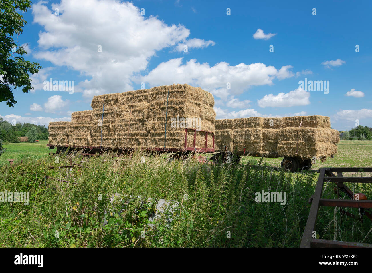 Two trailers hi-res stock photography and images - Alamy
