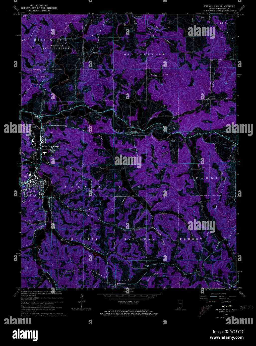 French lick indiana hi-res stock photography and images - Alamy