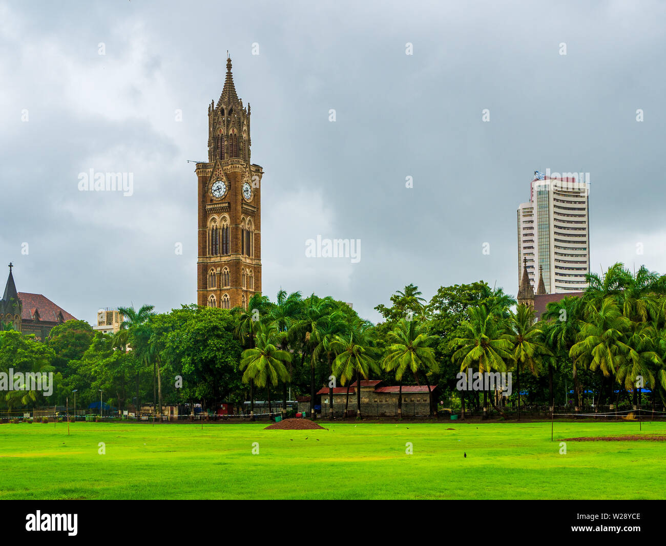 Mumbai, India - June 30, 2019 : Colonial architecture of Mumbai. Mumbai ...
