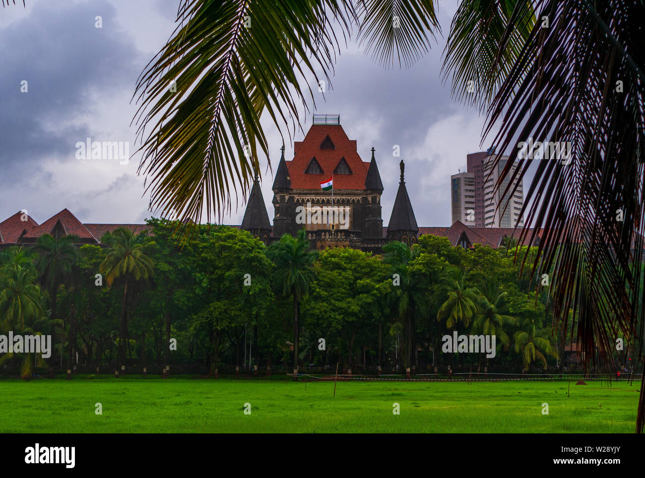 Mumbai, India - June 30, 2019 : Colonial architecture of Mumbai. Mumbai ...