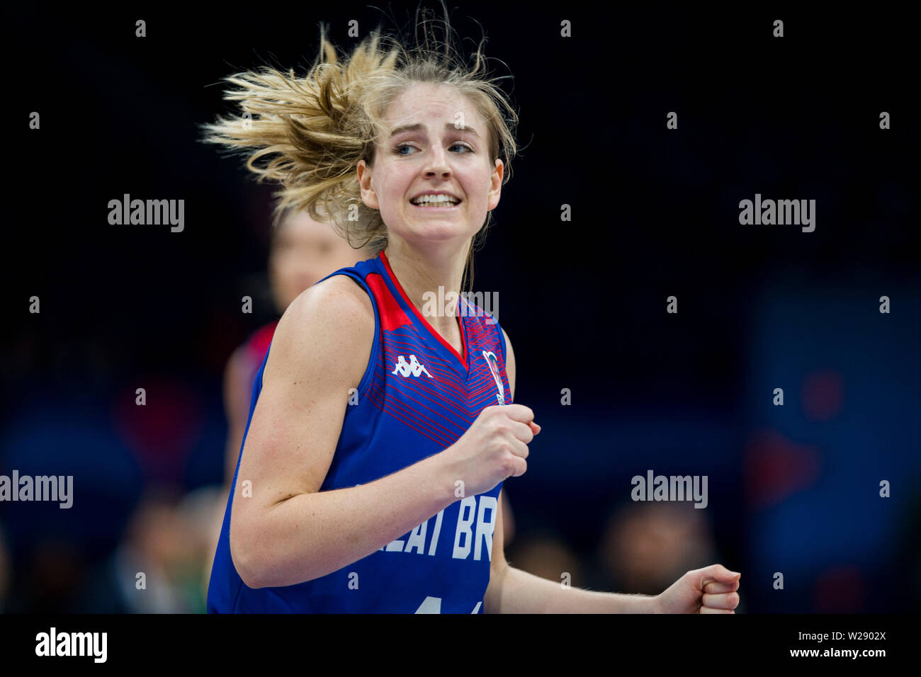 Karlie Samuelson of GBR reacts Stock Photo - Alamy
