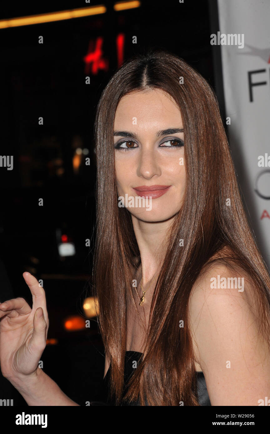LOS ANGELES, CA. November 07, 2010: Paz Vega at the AFI Fest premiere ...
