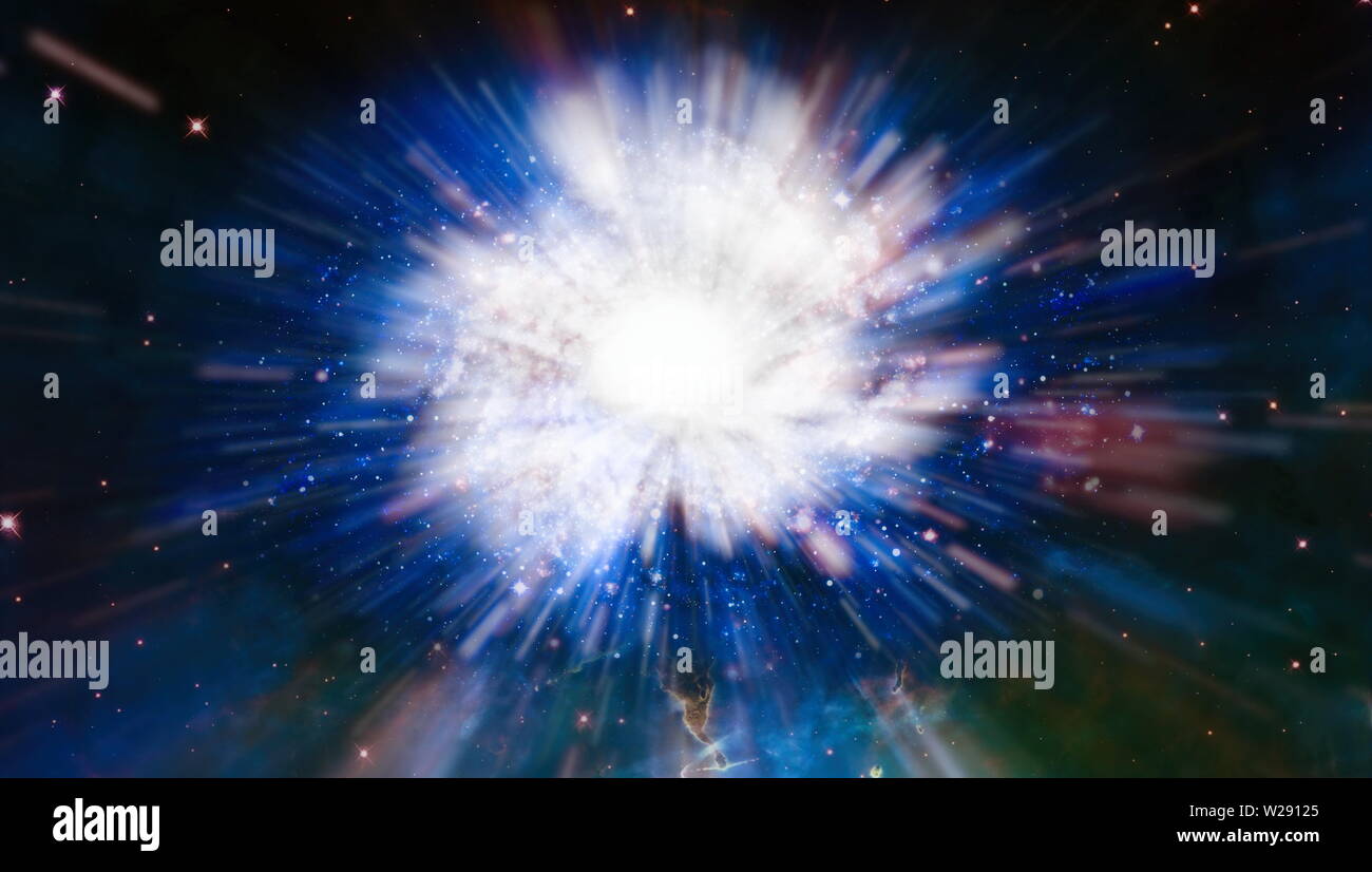 Stars of a planet and galaxy in a free space. Elements of this image ...