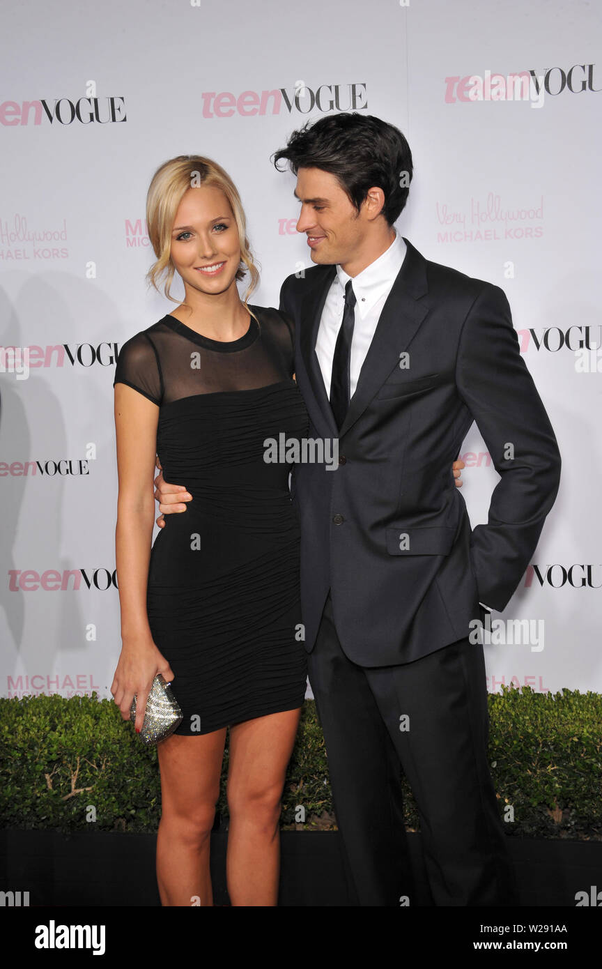 LOS ANGELES, CA. October 03, 2010: Adam Gregory & wife Sheridan Sperry ...
