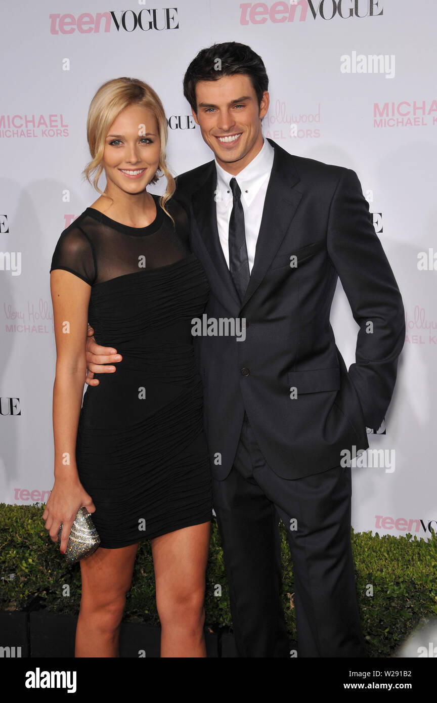 LOS ANGELES, CA. October 03, 2010: Adam Gregory & wife Sheridan Sperry ...