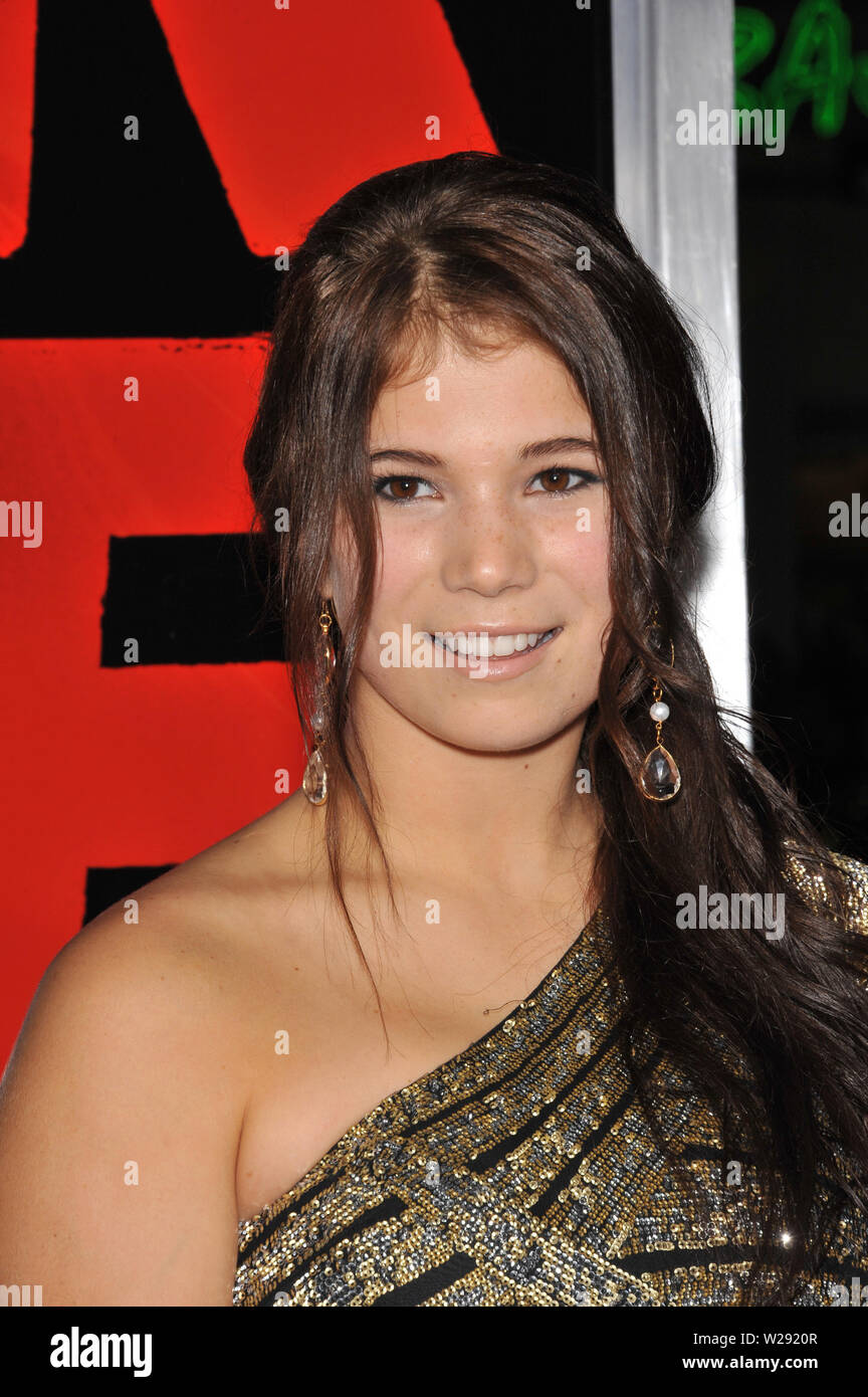 LOS ANGELES, CA. October 11, 2010: Katelyn Pippy at the premiere of ...
