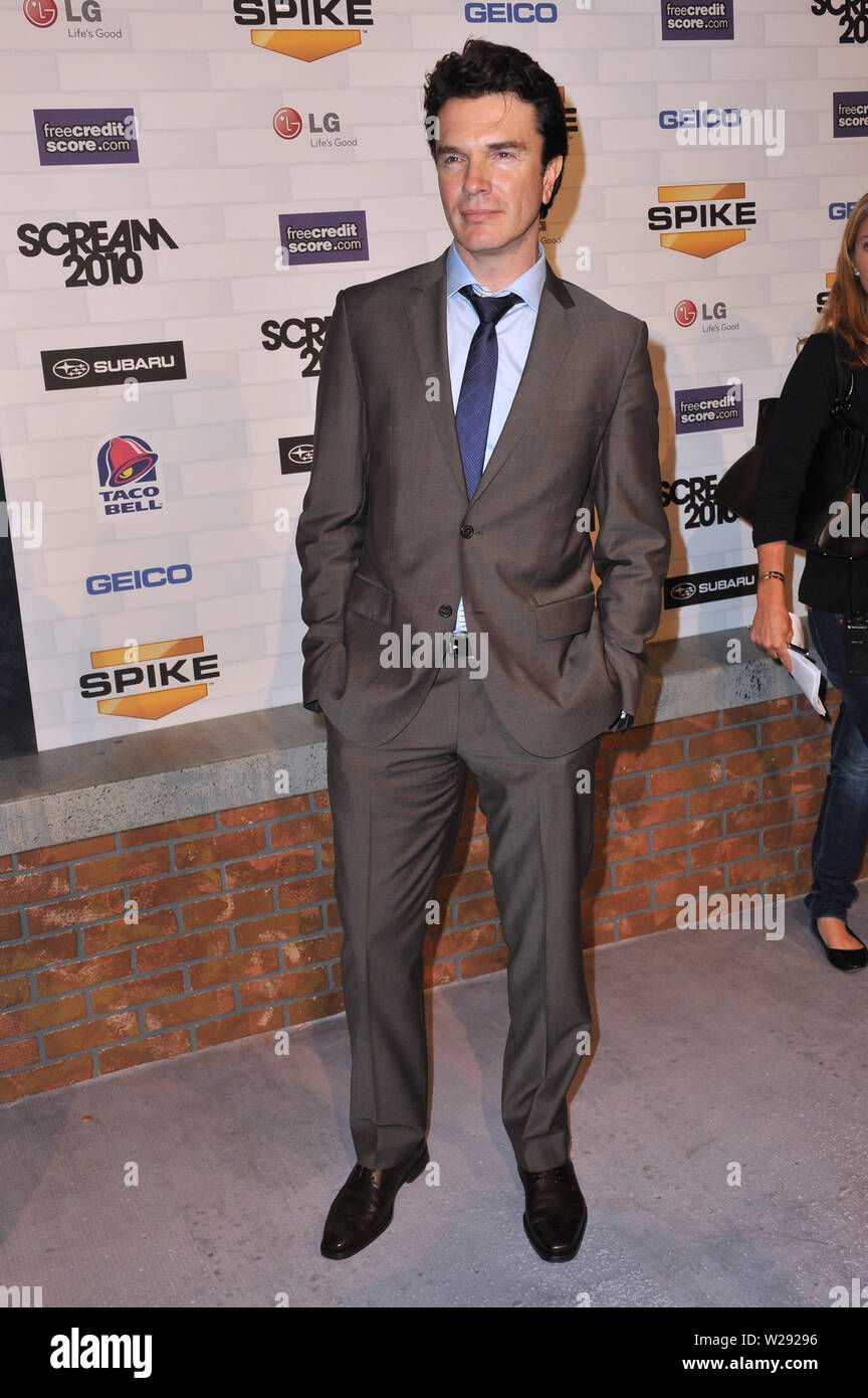 LOS ANGELES, CA. October 16, 2010: Christopher Shyer at Spike TV's 2010 ...