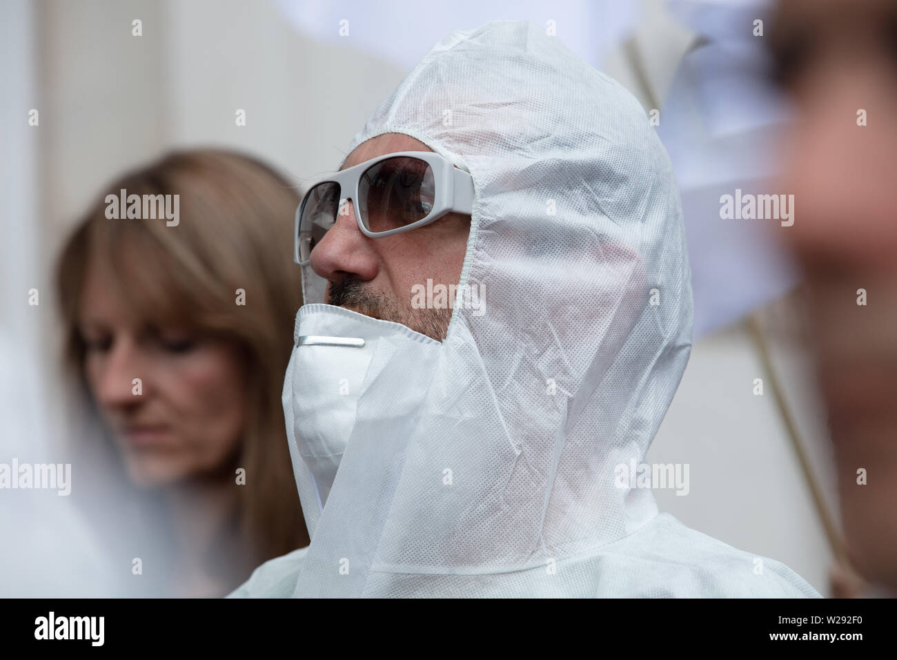 Forensic uniform hi-res stock photography and images - Alamy