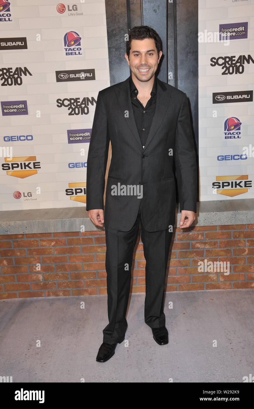 LOS ANGELES, CA. October 17, 2010: Micah Sloat at Spike TV's 2010 ...