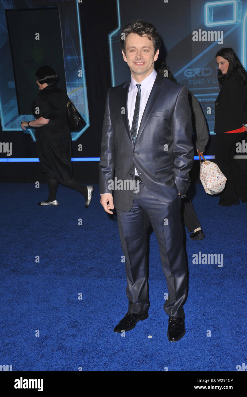 Michael sheen tron legacy premiere hi-res stock photography and images ...