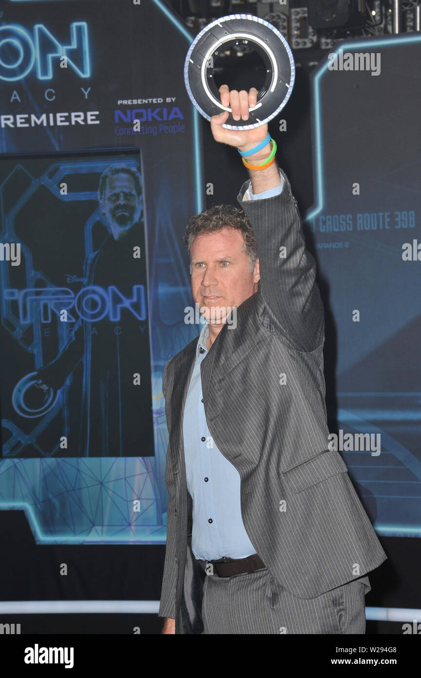 LOS ANGELES, CA. December 11, 2010: Will Ferrell at the world premiere ...