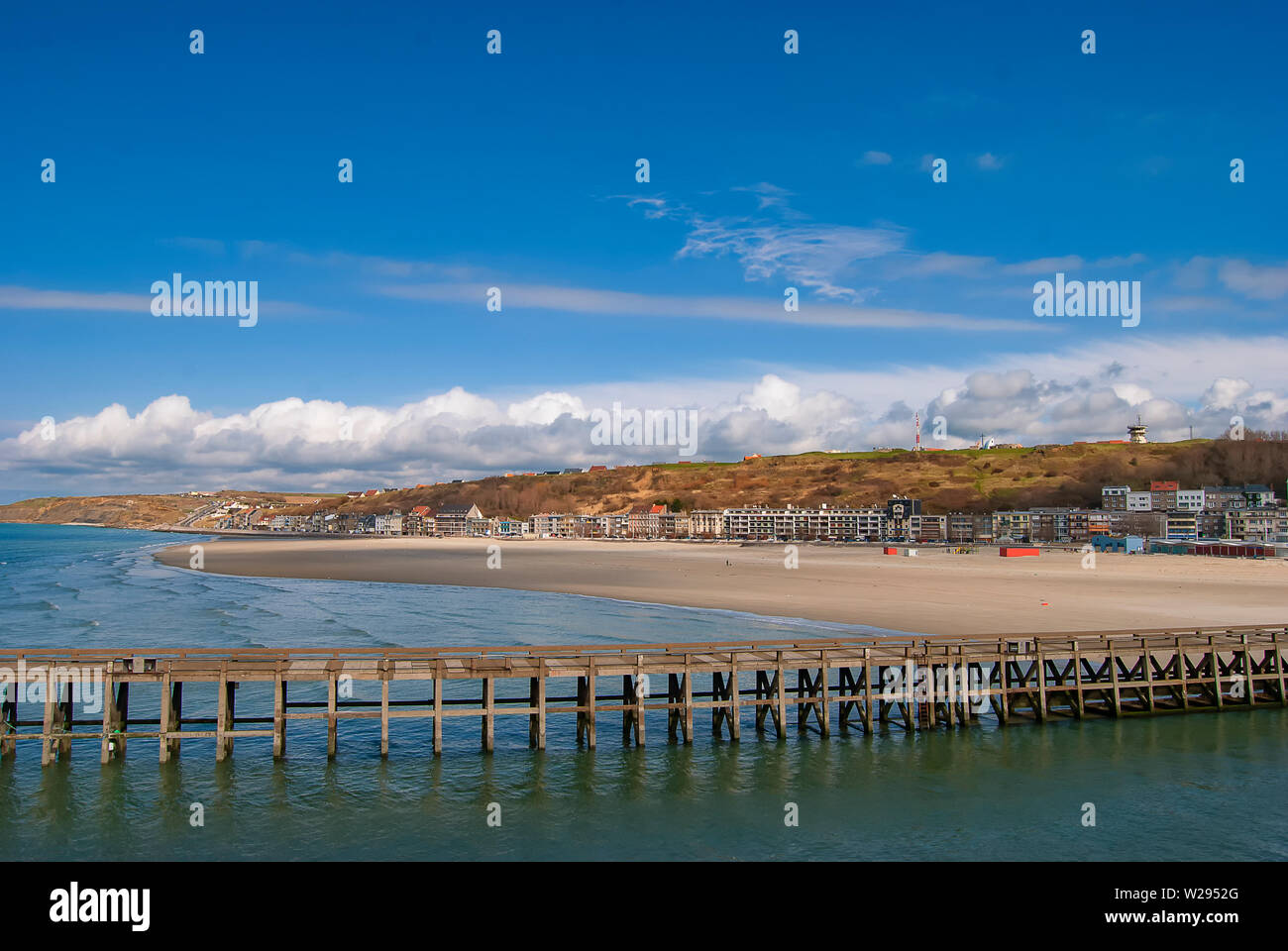 The coast at Boulonge-sur-mer in northern France Stock Photo - Alamy