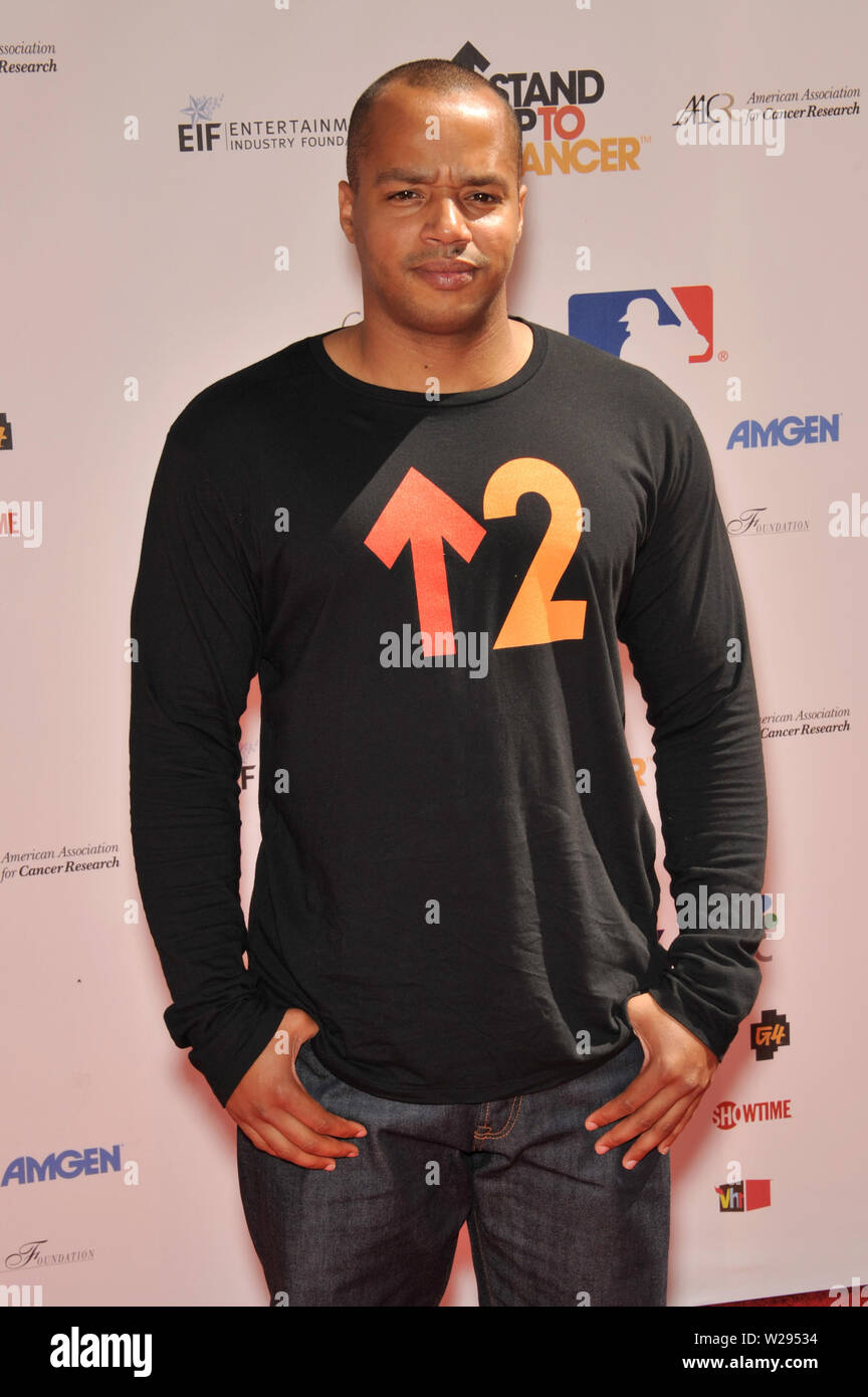LOS ANGELES, CA. September 11, 2010: Donald Faison at the Stand Up To ...