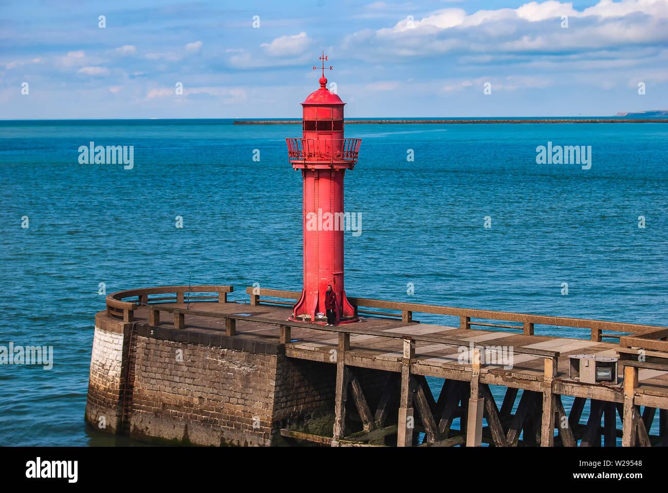 The coast at Boulonge-sur-mer in northern France Stock Photo - Alamy
