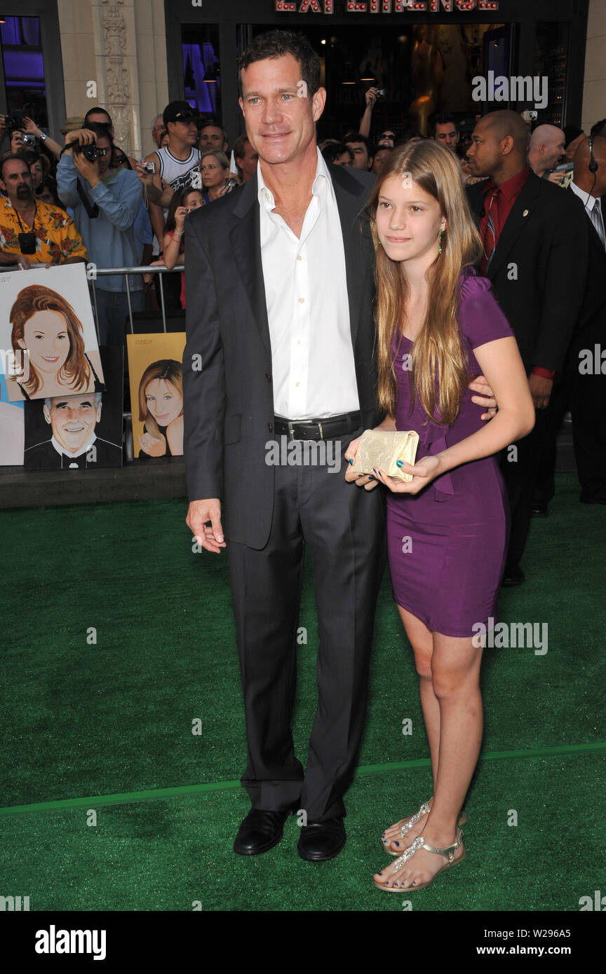 LOS ANGELES, CA. October 01, 2010: Dylan Walsh & daughter at the world ...