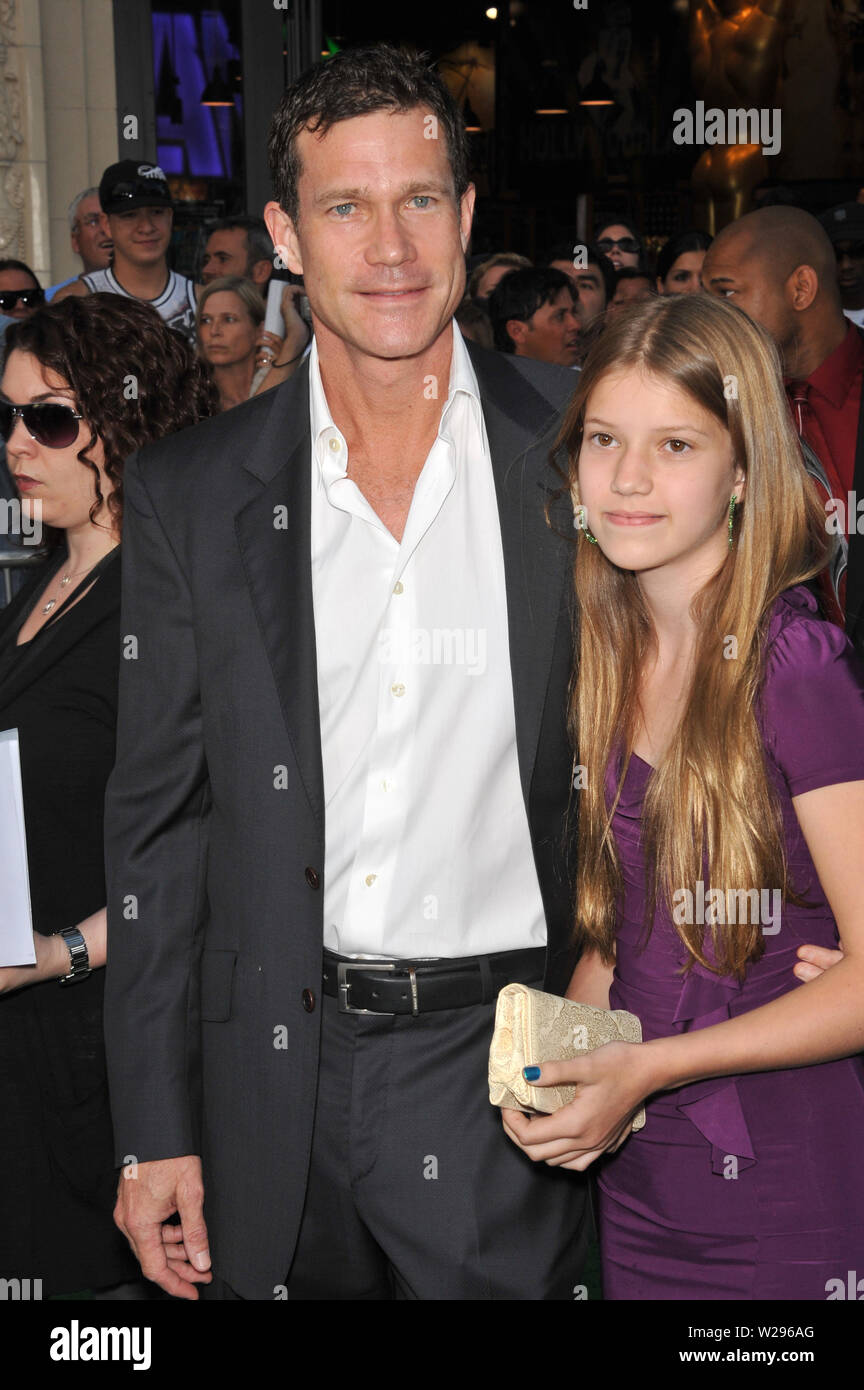 LOS ANGELES, CA. October 01, 2010: Dylan Walsh & daughter at the world ...