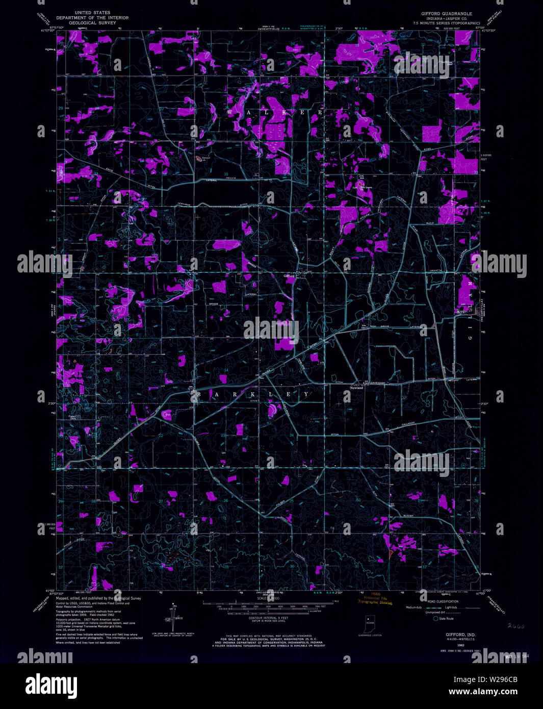 Map of gifford hi-res stock photography and images - Alamy