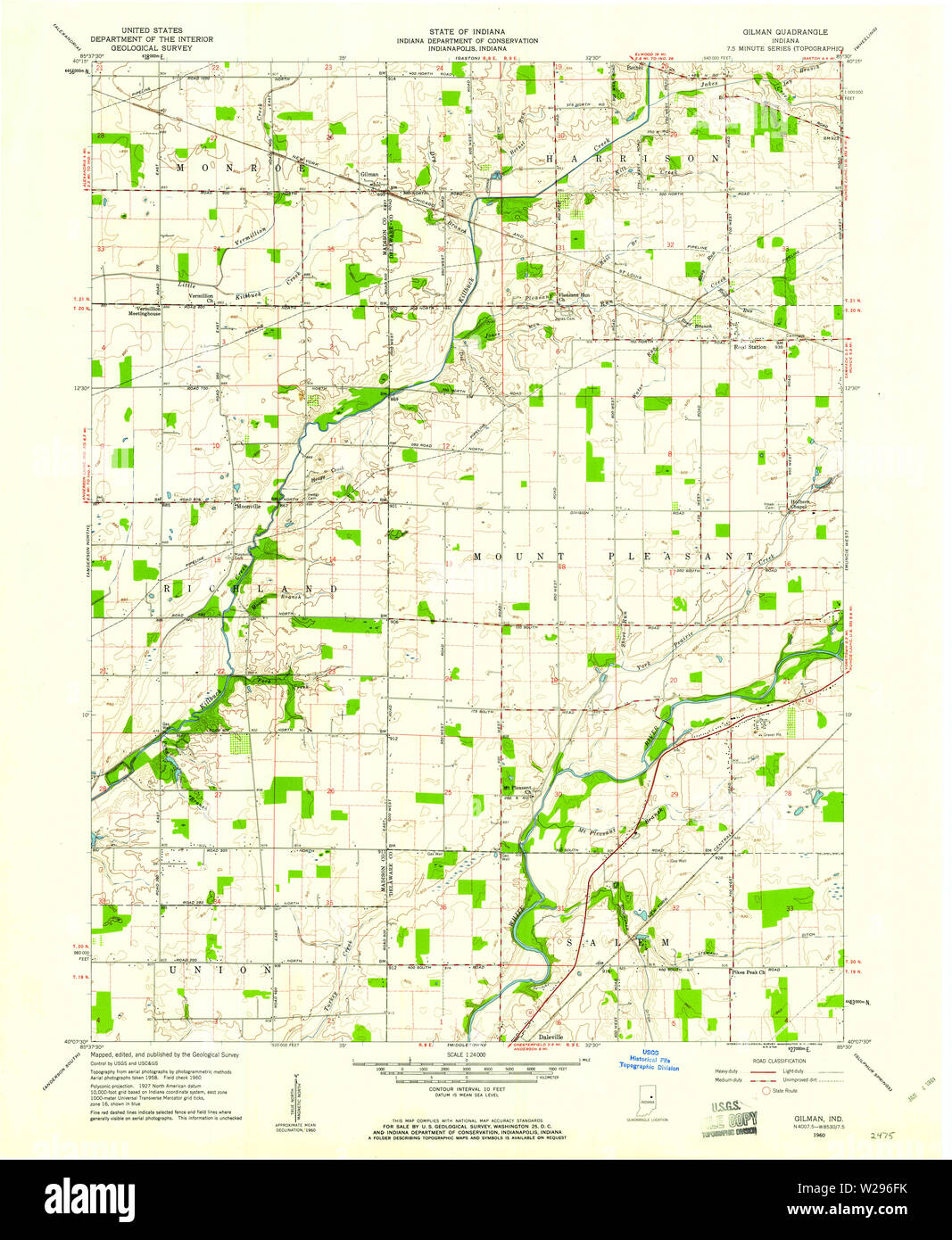 Map of gilman hi-res stock photography and images - Alamy