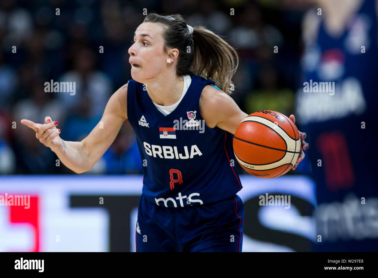 Nevena Jovanovic of SRB in action Stock Photo - Alamy