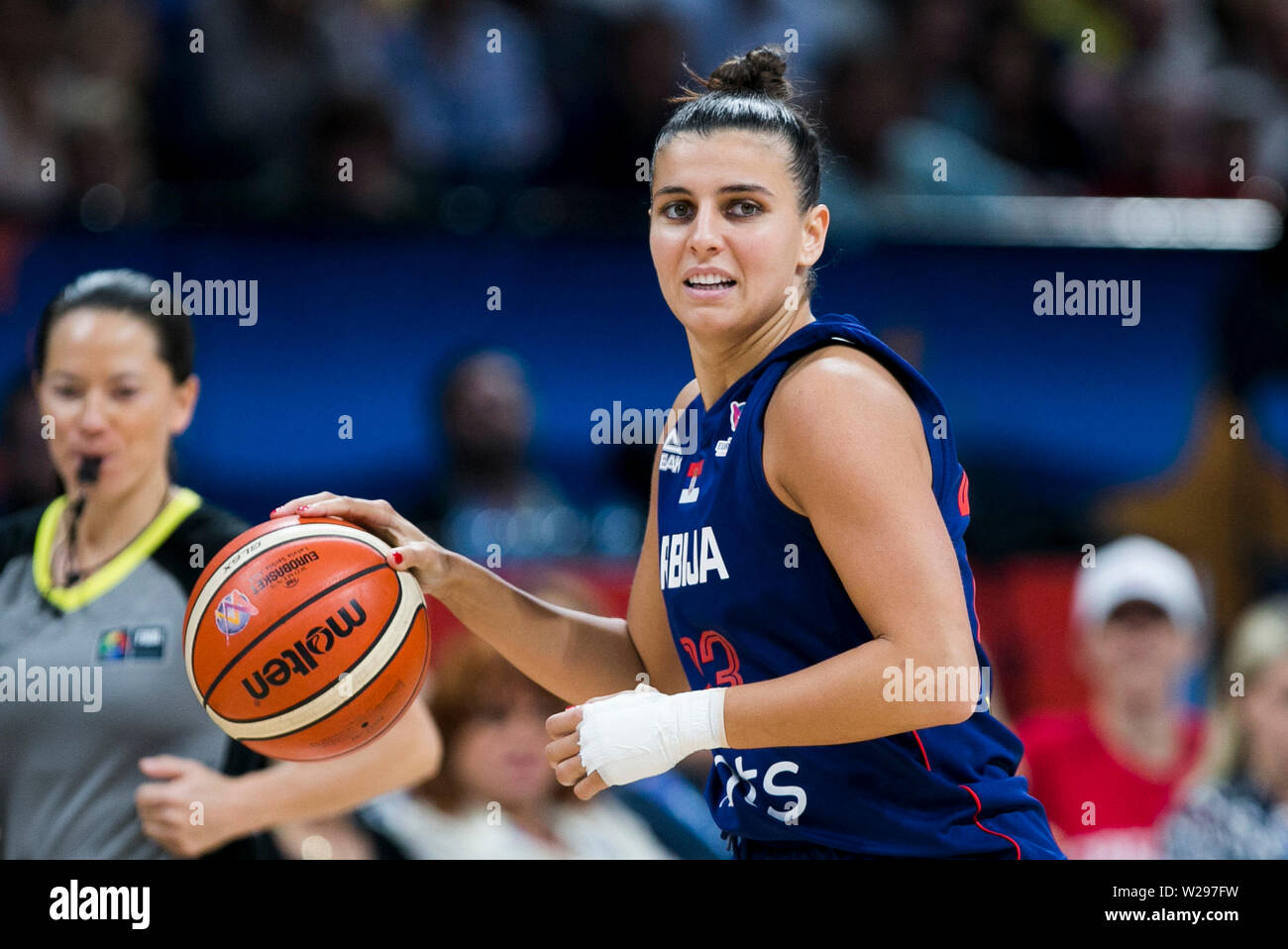 Ana Dabovic of SRB in action Stock Photo - Alamy
