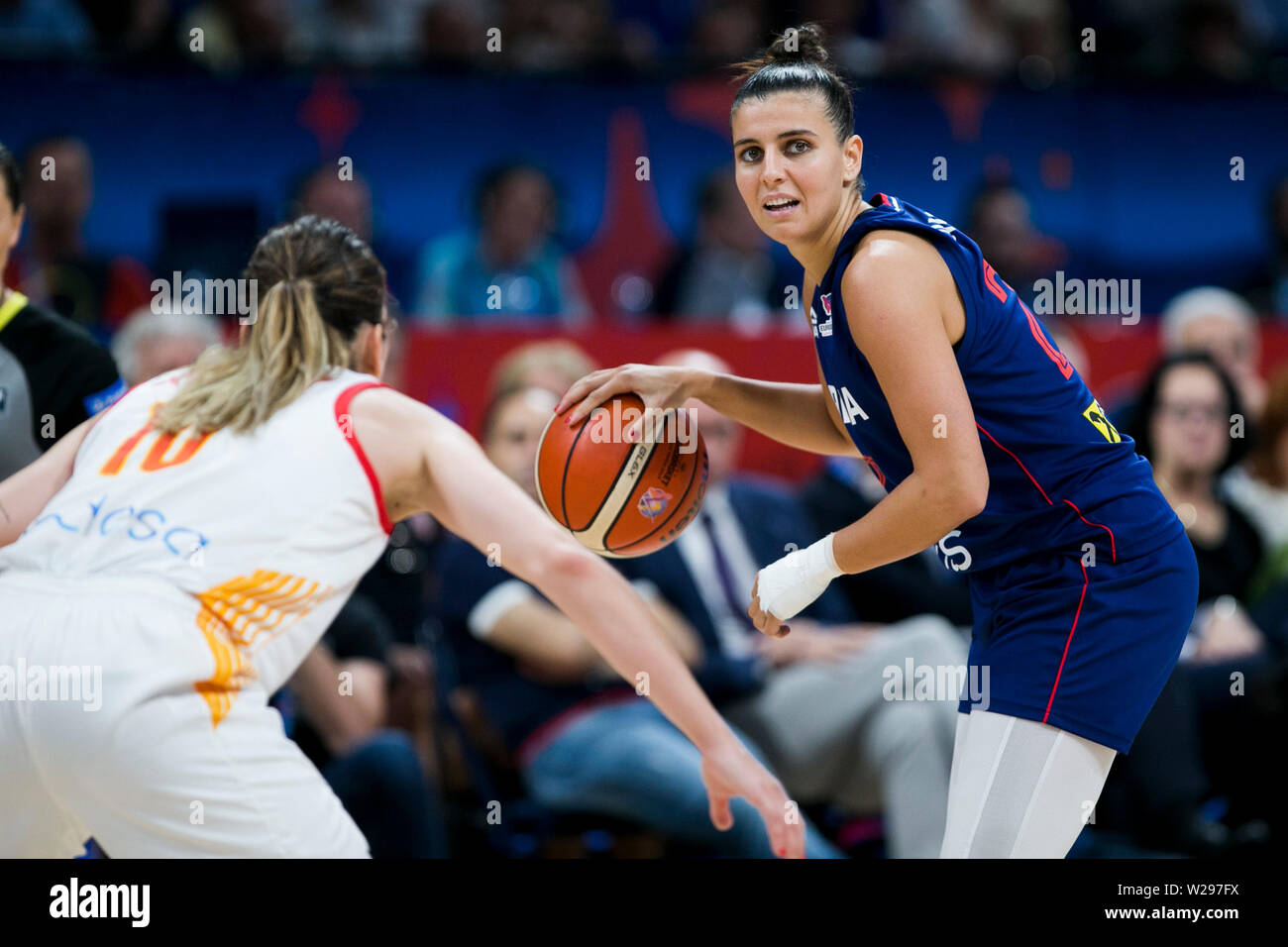 Ana Dabovic of SRB in action Stock Photo - Alamy